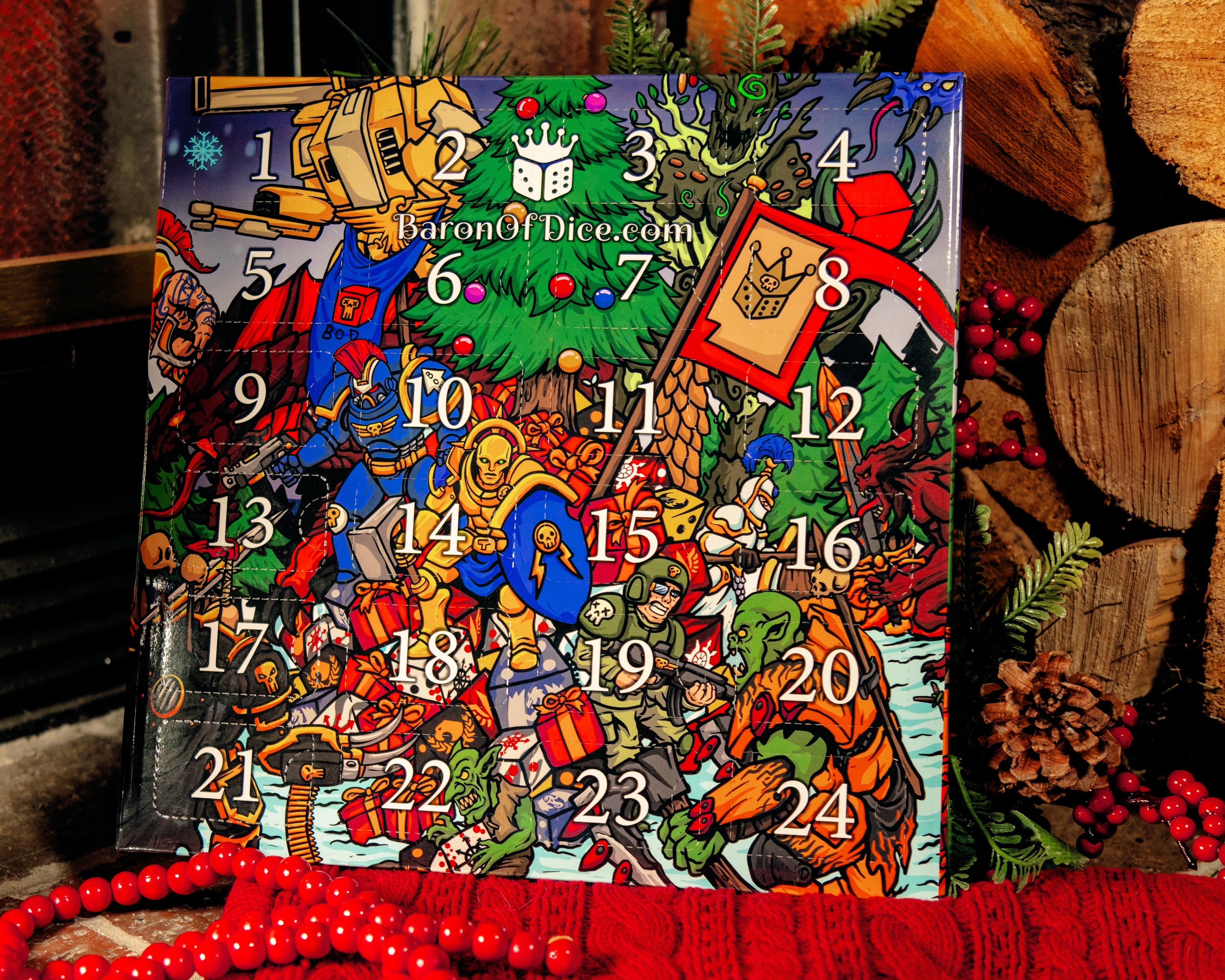 DnD Mystery Calendar Box - Winter Rumble – Gray Matter Gaming