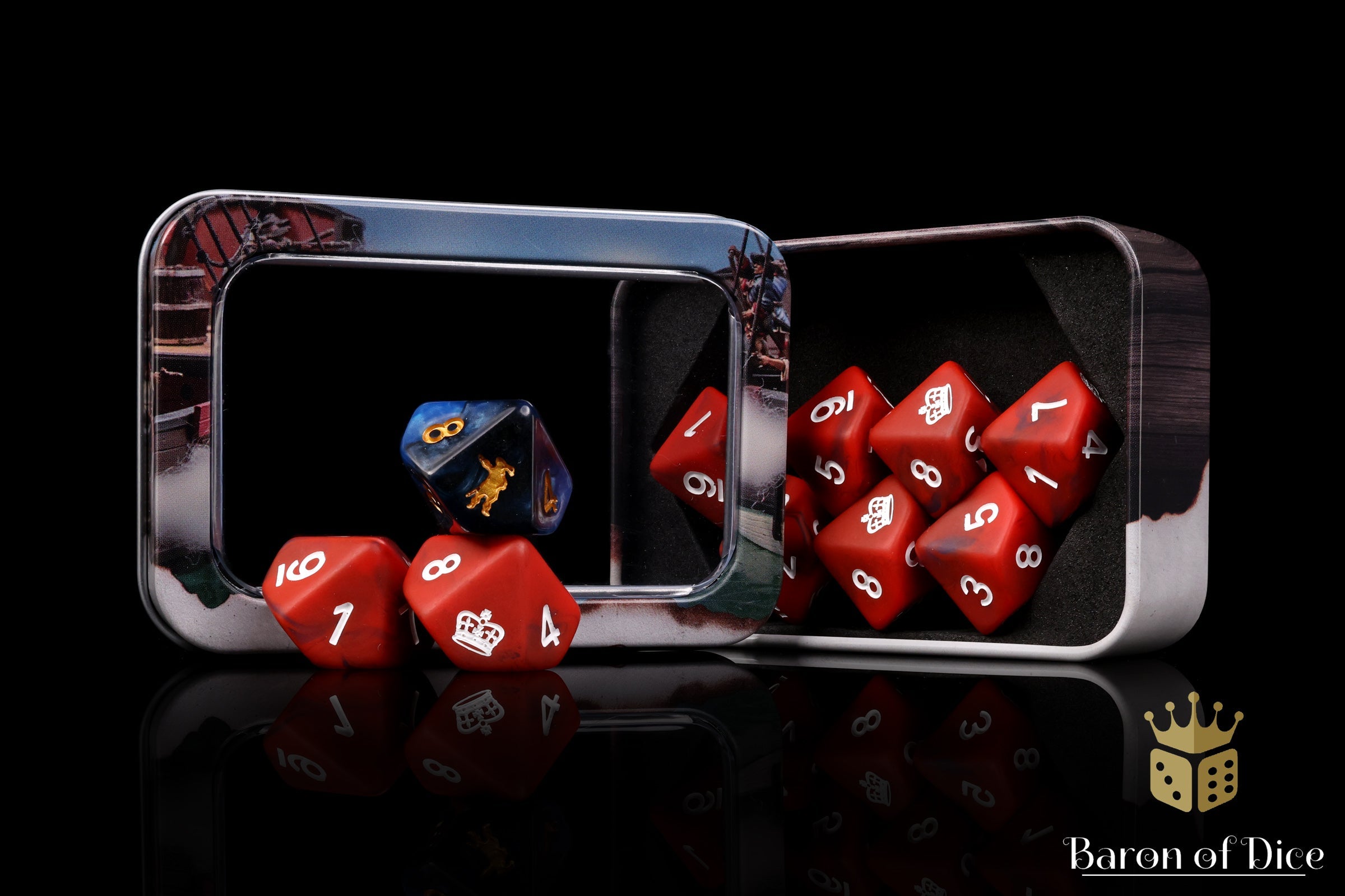 Blood & Plunder: English - Official Dice Set – Gray Matter Gaming