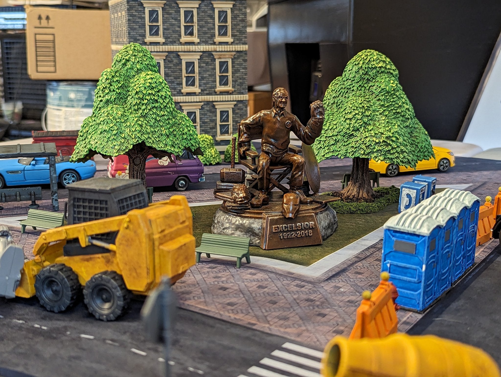Modern City Battle Mat - 36" x 36" - Wargaming Products – Gray Matter ...