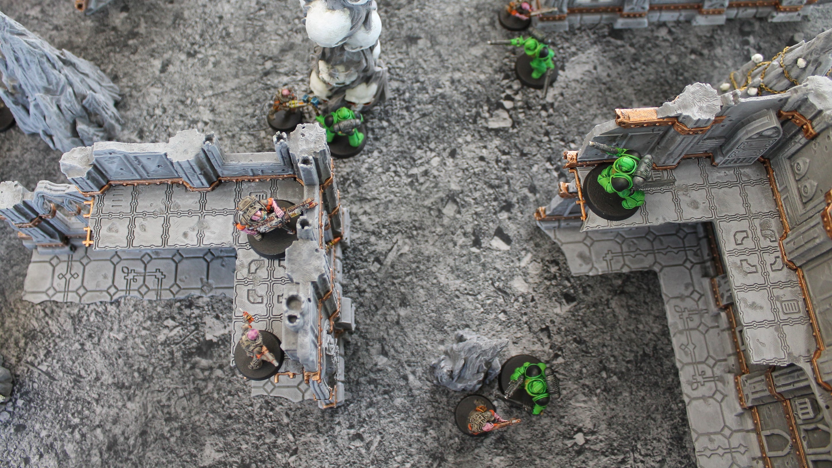 Ashen Wastelands Battle Mat - 44x60, 36x36, 22x30 - Wargaming Products ...