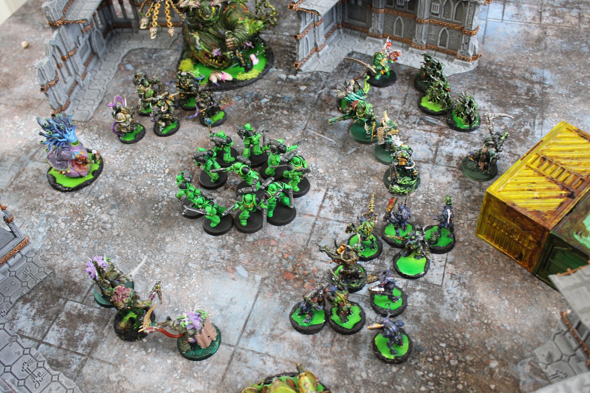 Urban Ruins Battle Mat - 22x30 44x60 - Wargaming Products – Gray Matter ...