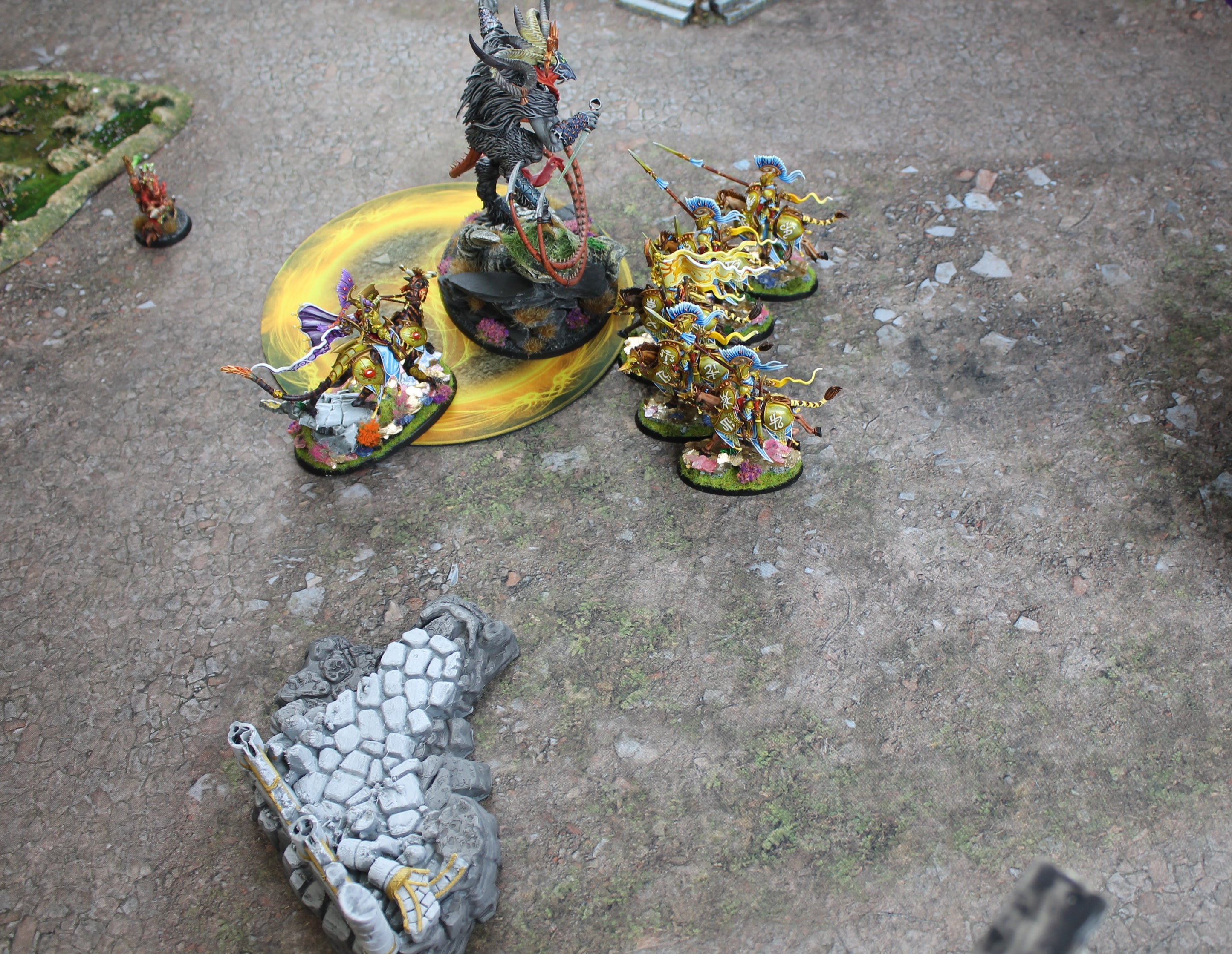 Abandoned Town Battle Mat - 36x36, 44x60, 48x72 - Warhammer, Conquest ...