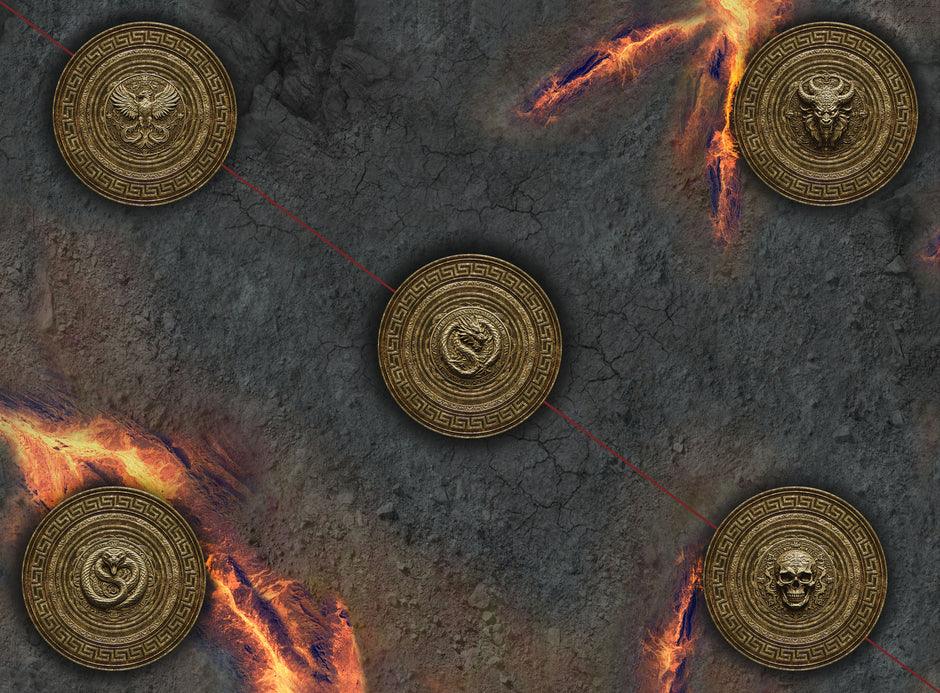 Wargaming Battle Mats, Objective Markers & Trays | Gray Matter Gaming