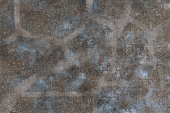 Urban Ruins Battle Mat - 22x30 44x60 - Wargaming Products – Gray Matter ...
