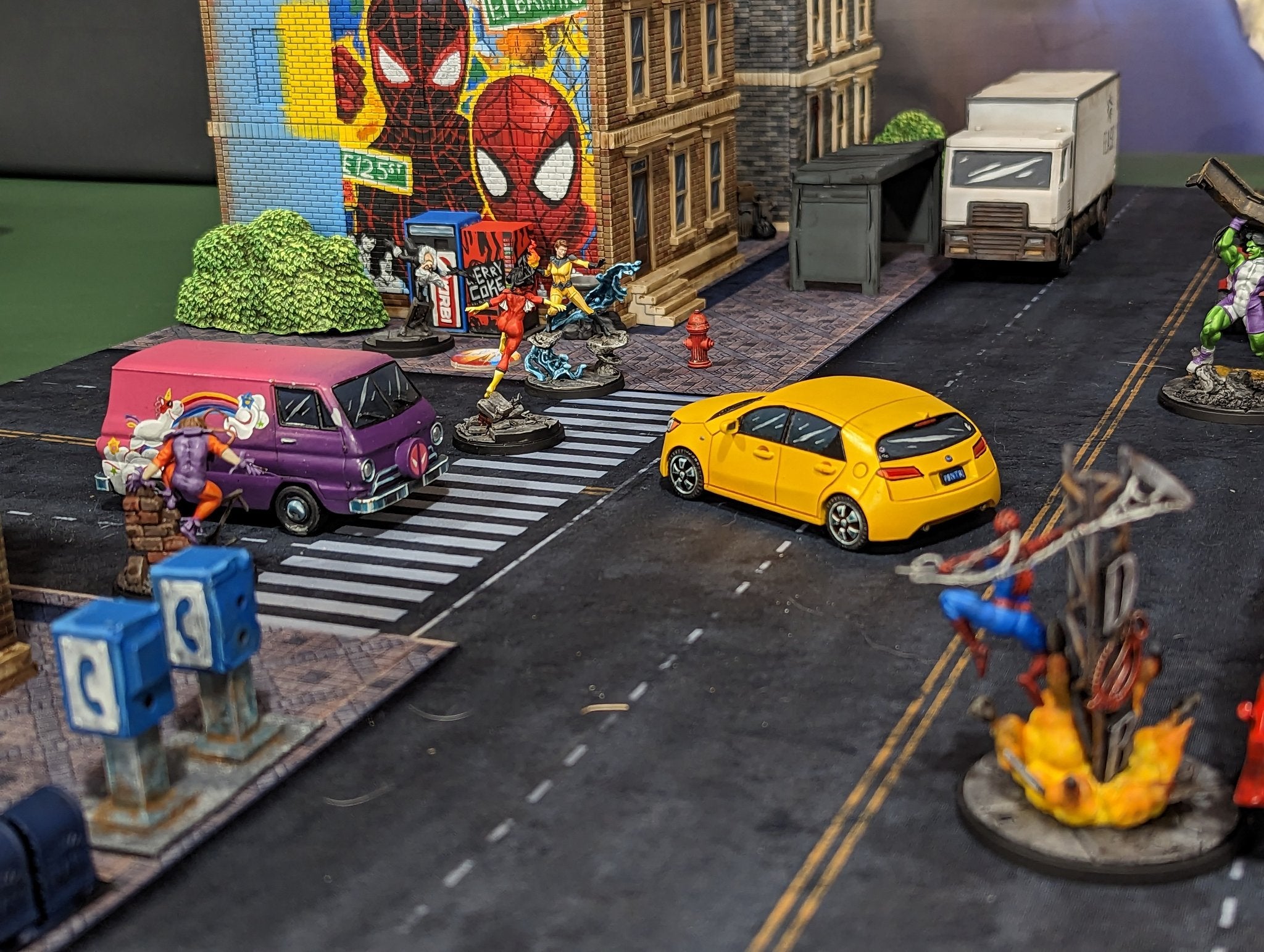 Modern City Battle Mat - 36" x 36" - Wargaming Products – Gray Matter ...