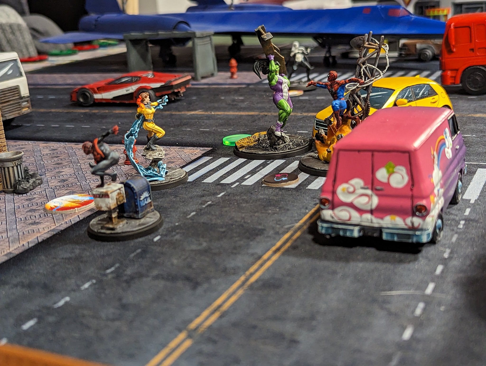 Modern City Battle Mat - 36" x 36" - Wargaming Products – Gray Matter ...